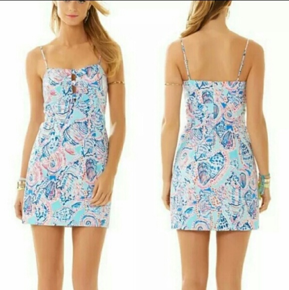 Lilly Pulitzer | Dresses | Lilly Pulitzer Petra Dress Shell Me About It ...